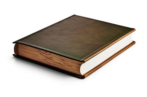 Premium Ai Image Book On A White Background
