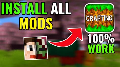 How To INSTALL MODS In Crafting And Building Crash Problem Fixed YouTube