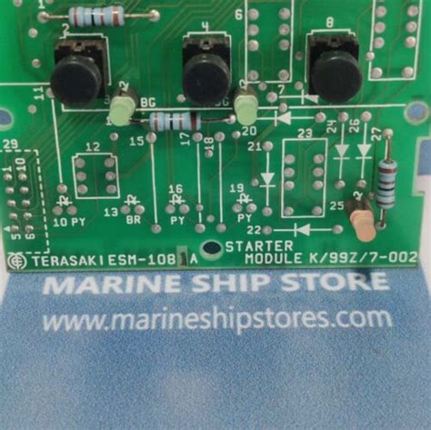 Terasaki Esm 108 1a K 99z 7 002 Starter Module Marine Ship Store