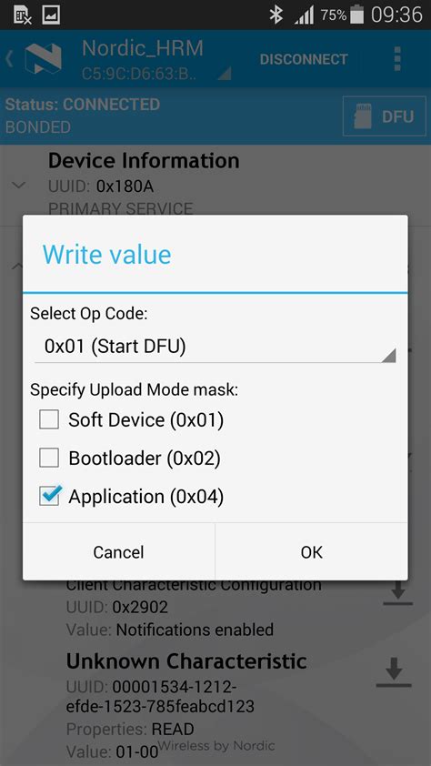 Device Firmware Upgrade Using Ble Not Working Nordic Qanda Nordic