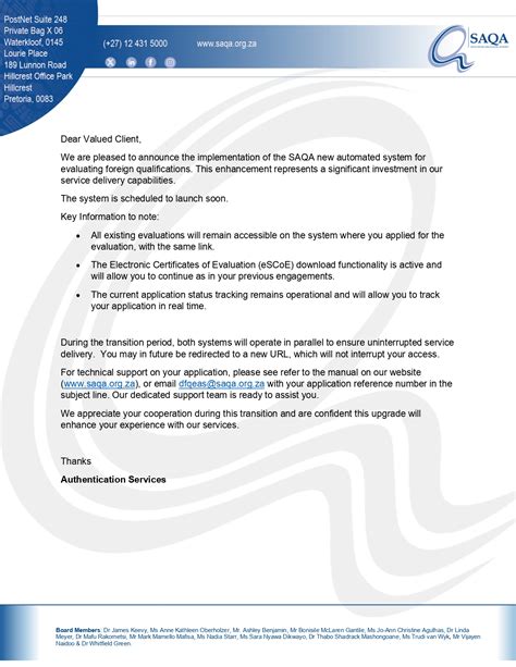 Saqa Saqa To Launch A New Online Foreign Qualification Verification System 💃💃💯 Facebook