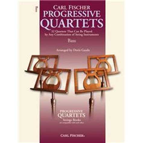 Progressive Quartets For Strings Double Bass Cosmo Music