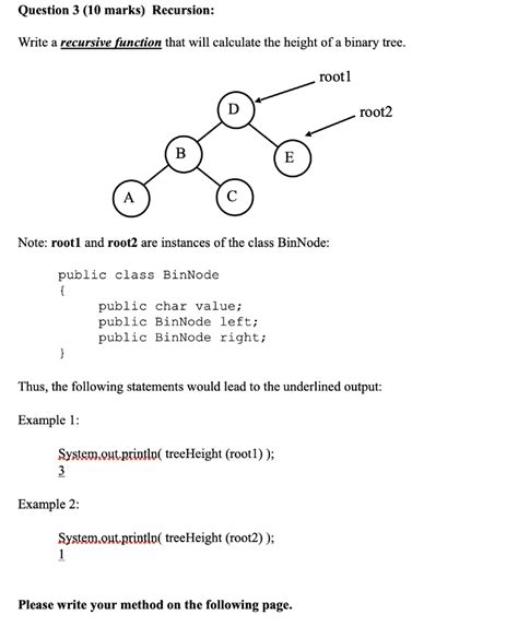 Solved Question Marks Recursion Write A Recursive Chegg