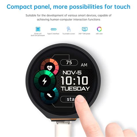 Esp32 S3 Entwicklungsboard Kapazitiver Touchscreen Dual Core Prozessor