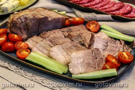 Свинина запеченная под корочкой из соли Рецепт с фото