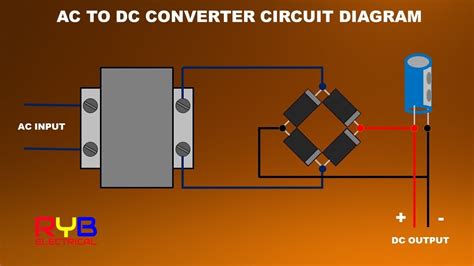 How To Make Ac To Dc Converter At Home Youtube