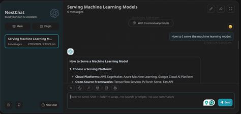 Learn How To Use Chatgpt Next Web Nextchat For Free Kdnuggets