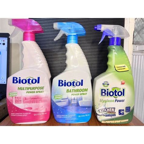 Biotol Hygiene Power Kitchenbathroom Power Spray All Purpose Cleaner