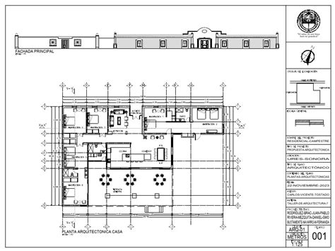 Planta Casa Campestre Ures Pdf