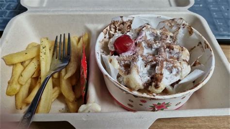 와플 감자튀김 Youtube