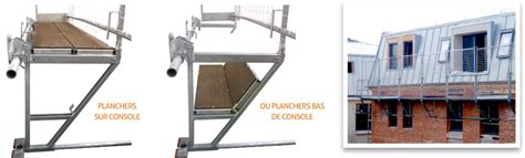 Consoles Déchafaudage Daforib Sécurité