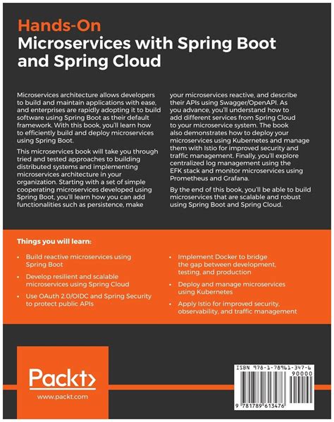 Hands On Microservices With Spring Boot And Spring Cloud Build And