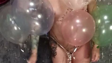 Play With Cristall Hellium Balloons Queenofballoonss Clips4sale