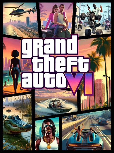 Using Bings Ai Image Creator I Created Some Concept Cover Art For Gta