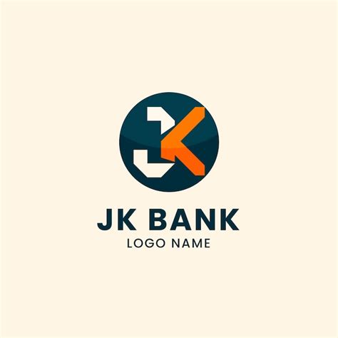 Free Vector Jk Logo Monogram Design