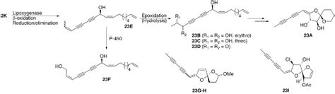 Figure 1 From Biosynthesis And Function Of Polyacetylenes And Allied