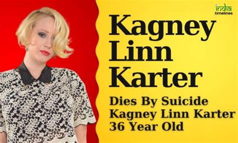 Adult Film Star Kagney Linn Karter 36 Dies By Suicide