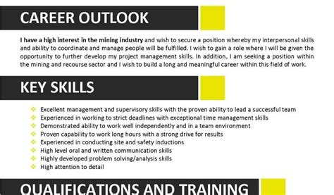 Free Mining Resume Templates Mining Resumes Best Letter Sample