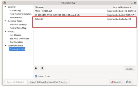 kicad 9 released with support for embedded files tables in schematics