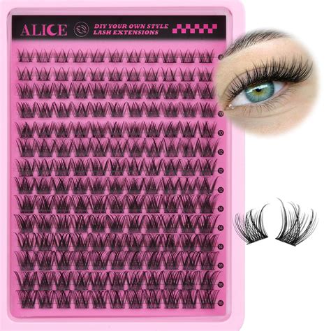 Alice Natural Cluster Eyelash Extensions Lash Clusters Diy Lash Extensions Fluffy