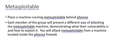 Solved Texts Need The Command Prompts To Do This On Kali Linux Metasploitable Place A Machine