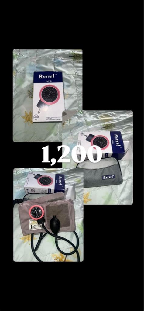 Sphygmo Health And Nutrition Medical Supplies And Tools On Carousell