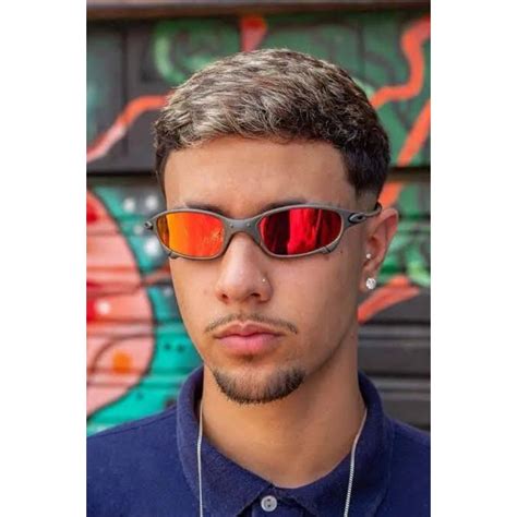 New Sungglass Grade Ori Kacamata Hitam Juliet Sporty Pria Shopee