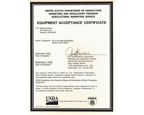 Usda Dairy Plant Survey Archives Stelter And Brinck