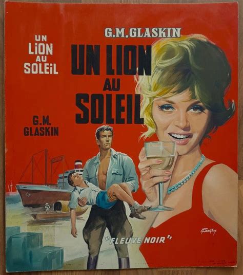 Michel Gourdon Cover For Un Lion Au Soleil 1964 In Dimitri Angels