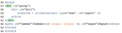 Membuat Form Input Dinamis Dengan Jquery