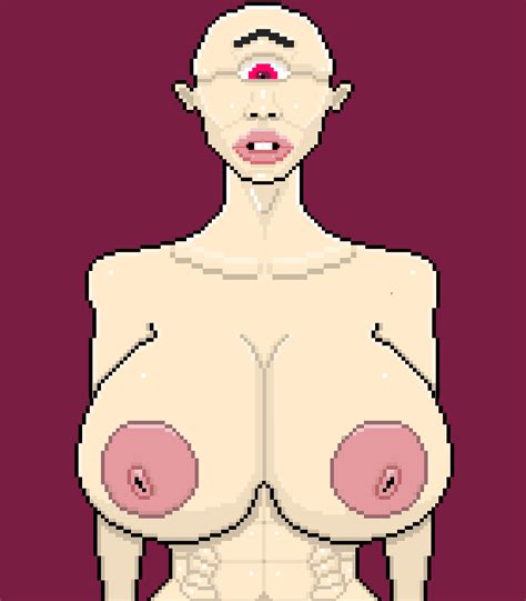 Rule 34 Abs Bald Big Breasts Cyclops Cyclops Girl Original Character