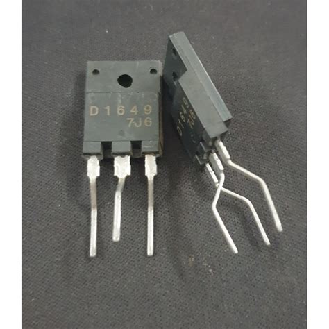 Jual Transistor D1649 Horizontal Deflection Output Dgn Damper Diode Tekuk Shopee Indonesia
