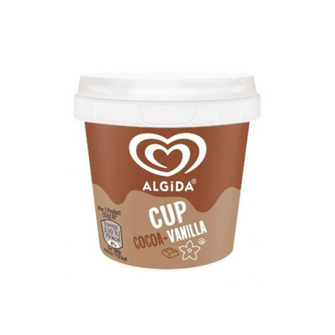 Algida Cocoa Vanilla Ice Cream Cup Grandioseae