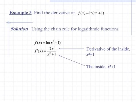 Ppt 5 1 The Natural Logarithmic Function Differentiation Powerpoint Presentation Id 6627599
