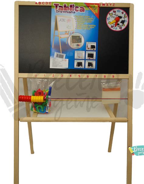 Двустранна дъска с магнитни букви сметало и часовник Весело дете