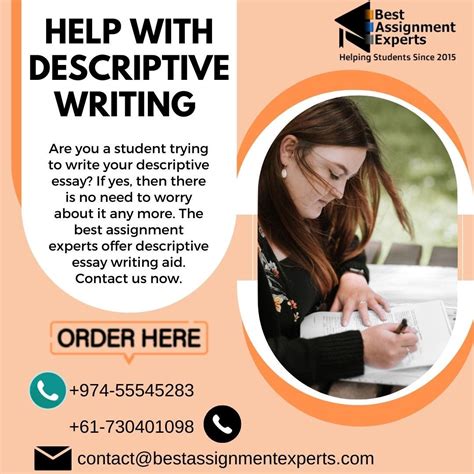 Help With Descriptive Writing Rileys Medium