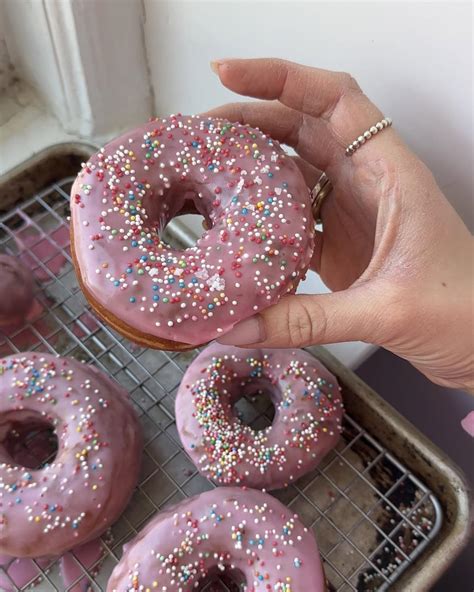 Pink Sprinkle Donuts • Red Currant Bakery