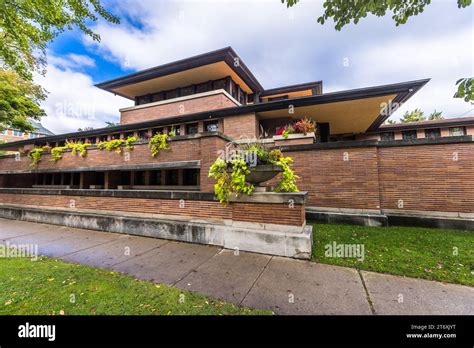 Frederick C Robie House Is A Prairie Style House Designed By Frank