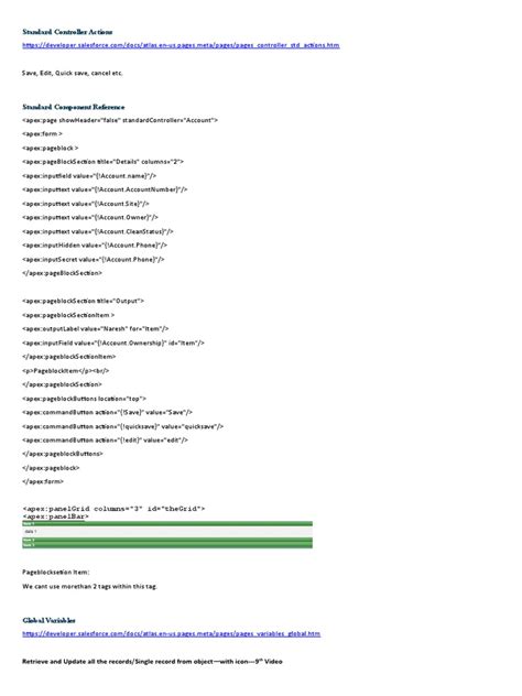 Standard Controller Actions Retrieve And Update All The Recordssingle