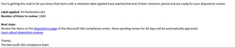 issue with disposition review microsoft qanda
