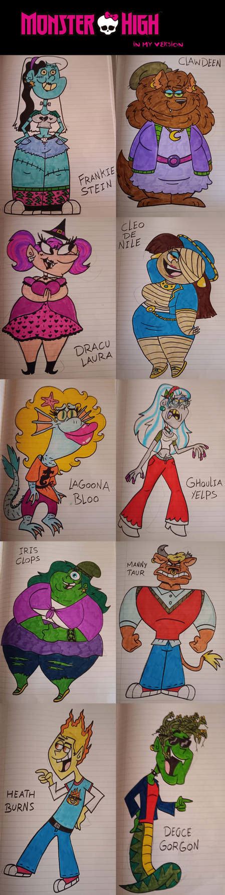 Monster High In My Version Lol By Cookie Lovey On Deviantart