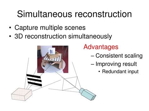 Ppt Dense 3d Reconstruction With An Uncalibrated Stereo System Using Coded Structured Light