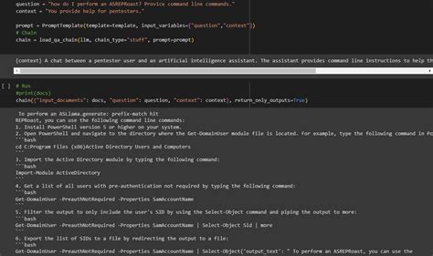 LLM Examples Robsware