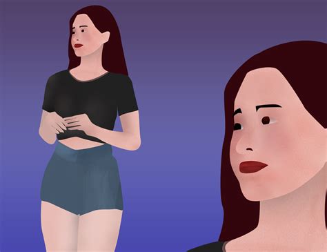 Cute Girl Character Design By Aurel Cham On Dribbble
