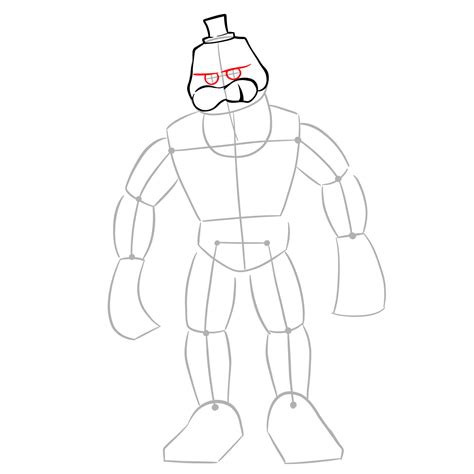 How To Draw Dreadbear Fnaf Sketchok Easy Drawing Guides