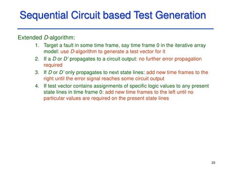 Ppt State Identification Experiments And Testing Of Sequential Circuits Powerpoint