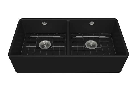 Lusso 90d 20 Bowl Fireclay Ceramic Butler Kitchen Sink 895x480mm