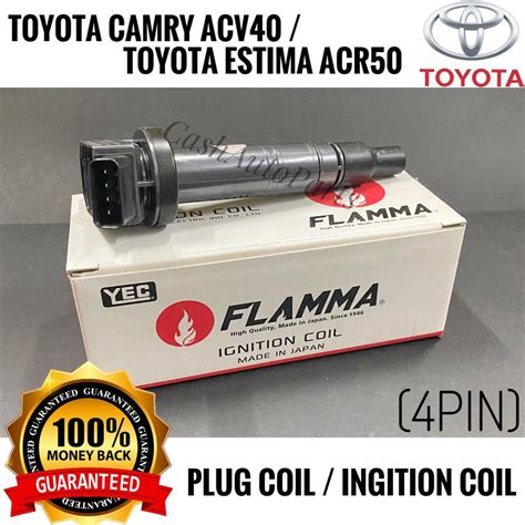 Toyota Camry Acv40 Toyota Estima Acr50 Ignition Coil Plug Coil Original