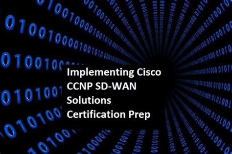 implementing cisco ccnp sd wan solutions certification prep princeton