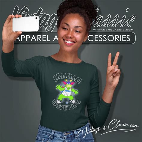Orlando Magic Mascot Show Shirt Vintagenclassic Tee